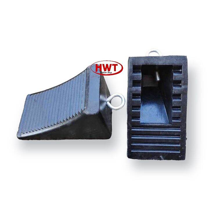 Ganjelan Ban Mobil Karet Ganjalan Ban Penahan Roda Mobil Parkir + Besi ...