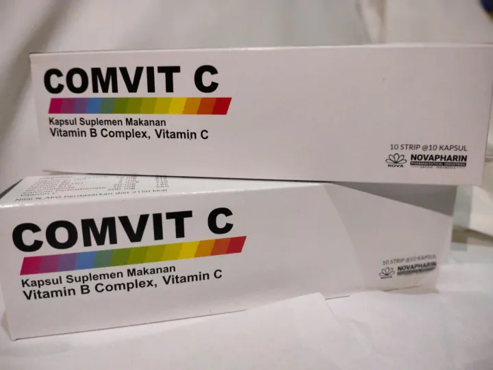 COMVIT C 500 MG/ Vitamin C 500 MG + B Complex / Novapharin | Lazada ...