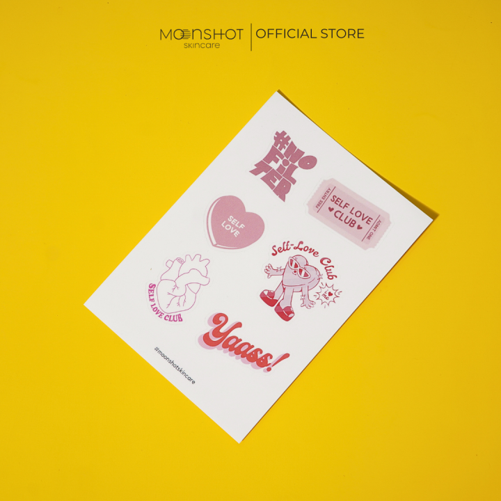 GWP [Free]: "Self love club" sticker Vol.1 | Lazada.co.th
