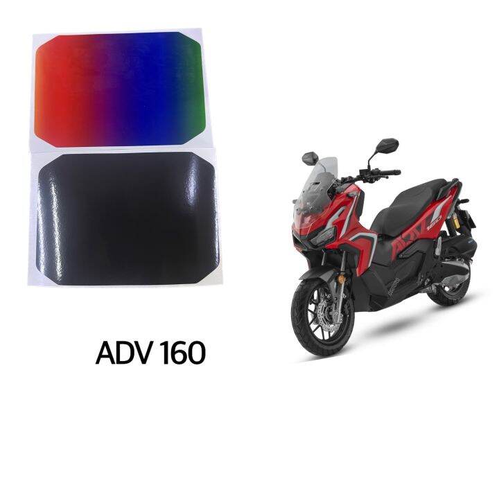 HONDA ADV 160 METER STICKER TINTED BLACK TITANIUM BLUE | Lazada