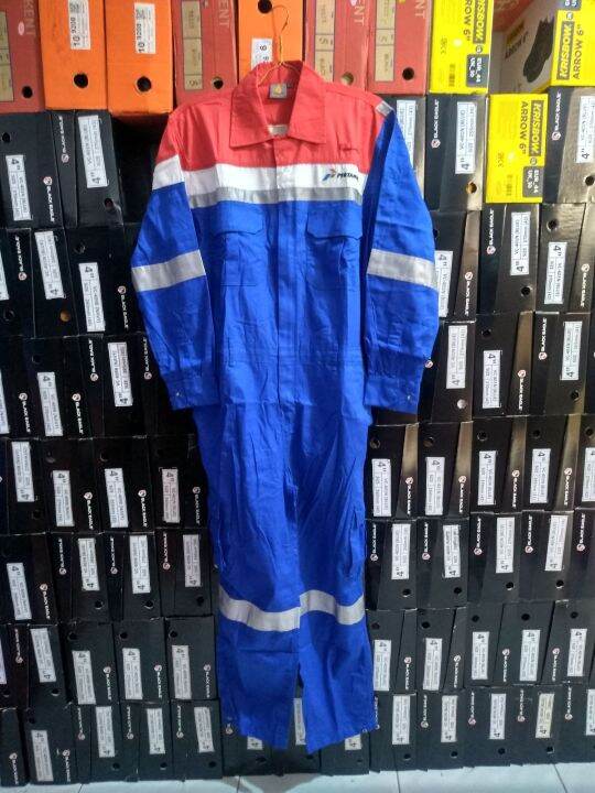 Coverall Pertamina Terusan DEVENDER ULTRA ORIGINAL | Lazada Indonesia