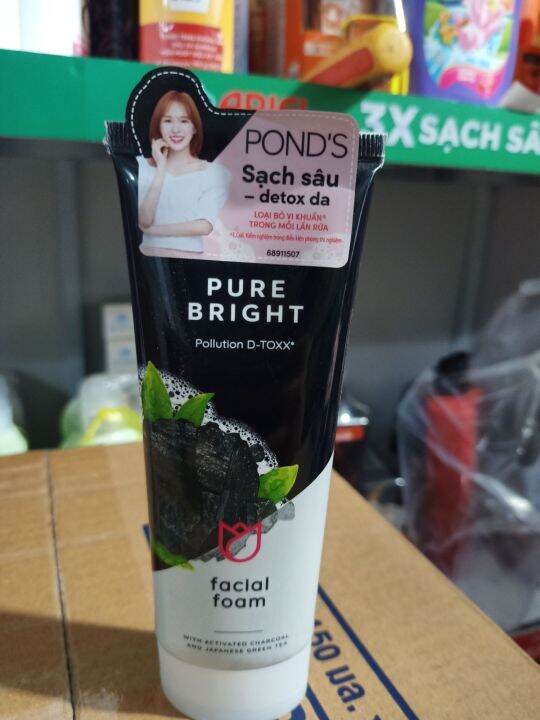 Sữa Rửa Mặt Pon Sạch Sâu Detox đã 100g Lazadavn
