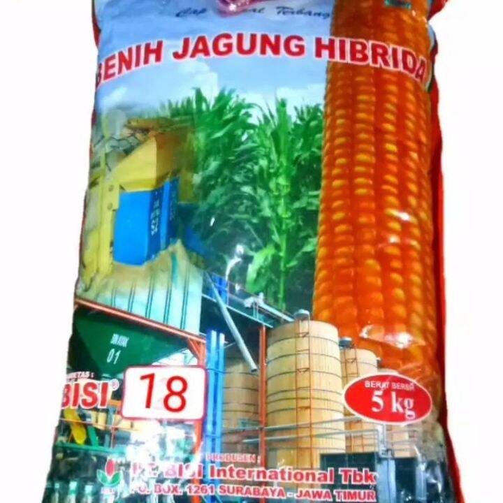 Bibit Jagung Hibrida Bisi 18 kemasan 5kg/Bibit Jagung Hibrida BISI 18 ...