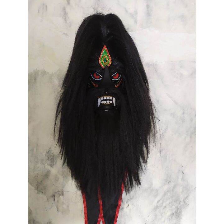 topeng bujang ganong seram reog jaranan | Lazada Indonesia