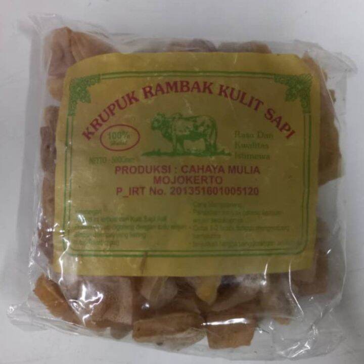 Krupuk Rambak Kulit Sapi | Lazada