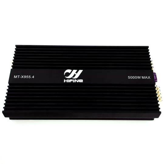 Hifine เพาเวอร์ Class AB 4CH รุ่น MT-955.4 ทรานซิสเตอร์ TOSHIBA JAPAN รุ่นใหญ่แรงๆ เสียงดีชัดใส ...