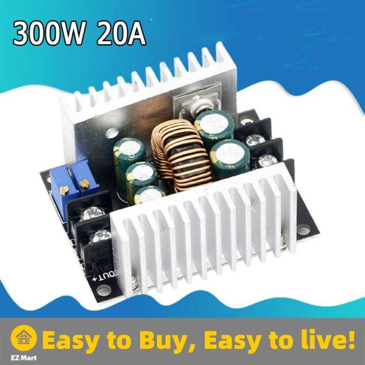 【Fast Shipping】 300W 20A DC-DC Buck Converter Step Down Module Constant ...