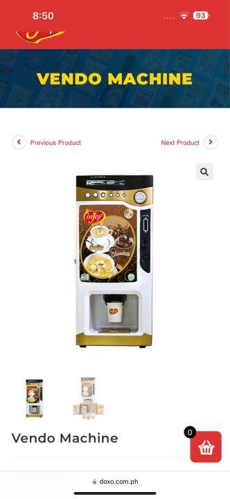 Injoy Coffee Vending Machine | Lazada PH
