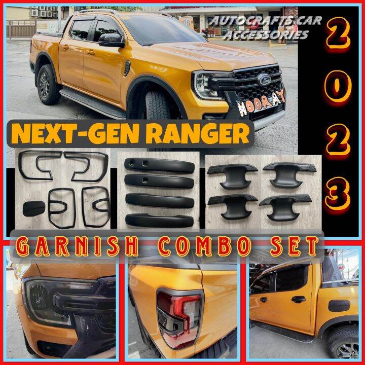 FORD RANGER 2023 GARNISH COMBO SET FOR WILDTRAK AND TURBO SPORT (NEW ...