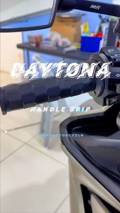 DAYTONA Handle Grip Grippy Grip Base 120mm Thick And Soft Rubber ...
