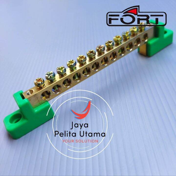 Terminal Block Grounding 10 dan 12 pole FORT | Lazada Indonesia