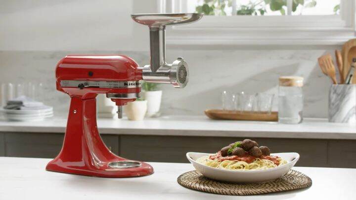 KitchenAid Metal Food Grinder Attachment (KSMMGA) | Lazada