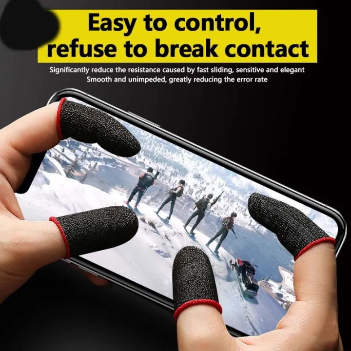 1 Pair Gamers Sweatproof Gloves Thumb Stabilizer Compression Support ...