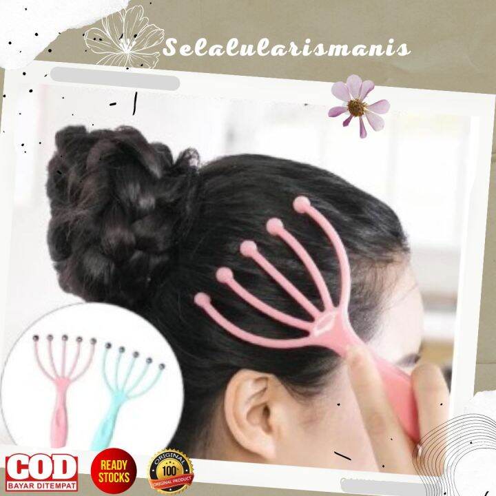 Head Spa Scalp Pijat Kulit Kepala Pemijat Massager Alat Bokoma Pusing ...