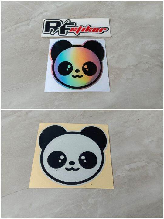 Sticker lucu stiker kepala panda cutting | Lazada Indonesia