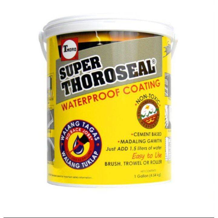 Super Thoroseal Waterproofing Gray 4.5kg | Lazada PH