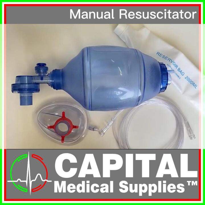 Ambu Bag PVC Manual Resuscitator Size Adult / Pedia / Infant (PARTNERS ...