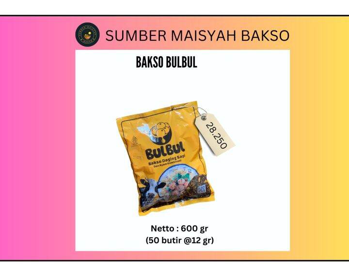 Bakso BulBul Kemasan 600 Gram | Lazada Indonesia