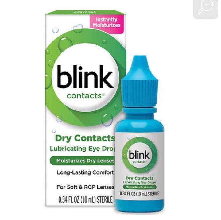 Blink Contacts Lubricating Eye Drops 0.34fl oz | Lazada PH