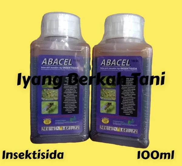 Abacel 18 EC 100 ML Insektisida Kontak Obat Pestisida Abamektin Hama ...