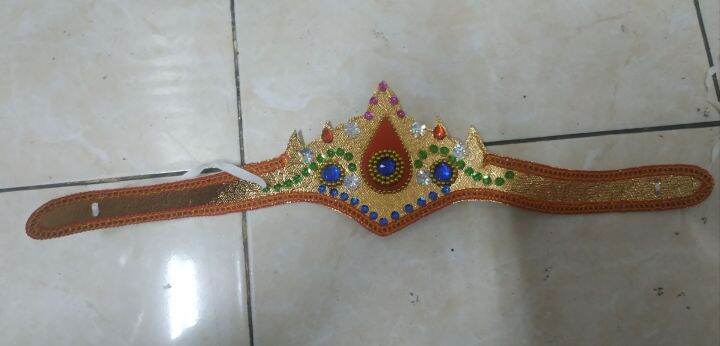 Jamang Plasmen Tari Prajurit - Aksesoris Kepala Tari Prajurit | Lazada ...