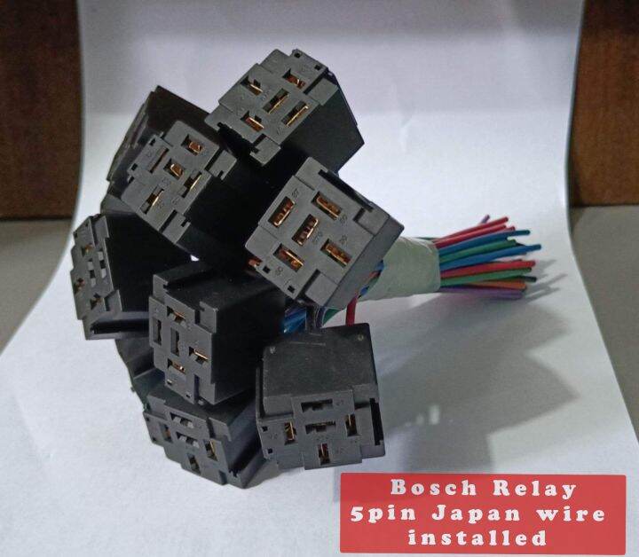 BOSCH RELAY SOCKET 5PIN JAPAN WIRE INSTALLED | Lazada PH