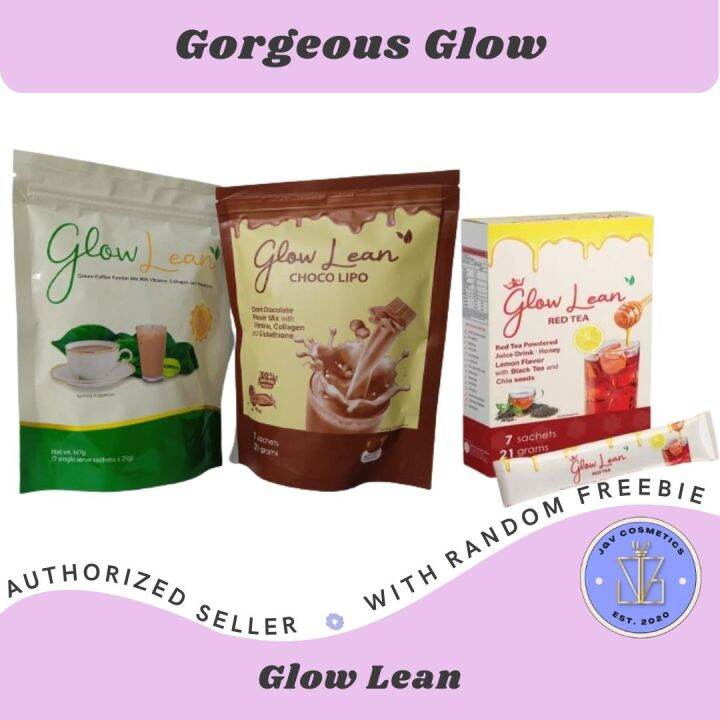 Gorgeous Glow PH Glow Lean - Coffee / Choco Lipo / Red Tea | Lazada PH