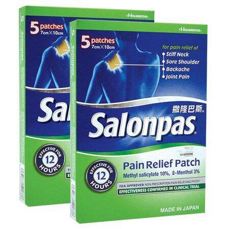 SALONPAS PAIN RELIEF PATCH 2 X 5S | Lazada