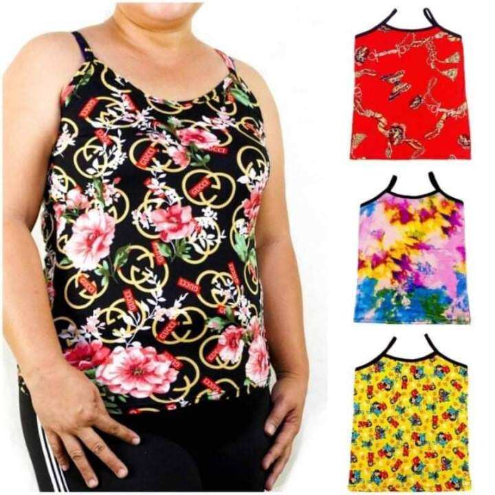 3PCS PLUS SIZE SPAG SANDO FOR MOMMY/LOLA M-XL | Lazada PH