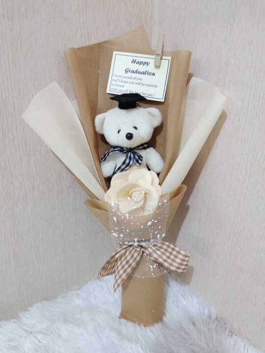 Bucket wisuda mini ( teddy cg ) | Lazada Indonesia