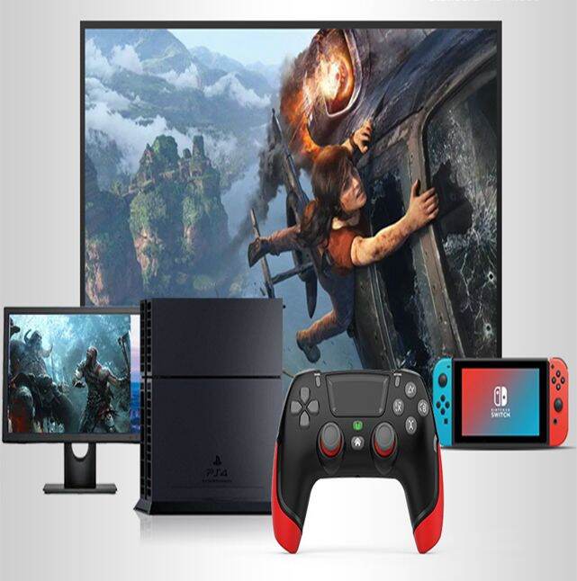 P06 Wireless Gaming Controller Type-C Input for PS 3 , PS 4, Android ...