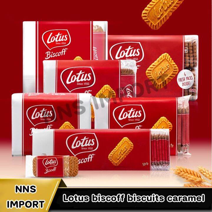 Lotus biscoff บิสกิตตัวดังจากเบลเยี่ยม ขนาด 125g/186g/250g | Lazada.co.th