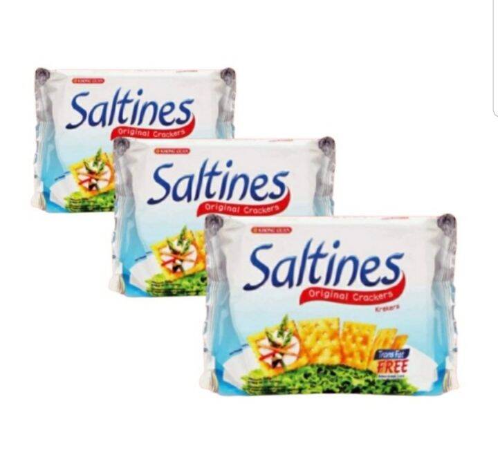 Khong Guan Saltines Original Crakers 150gr Paket 3 Pc | Lazada Indonesia
