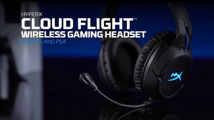HyperX Cloud Flight Wireless Gaming Headset For PS5 and PS4 หูฟังเกม ...