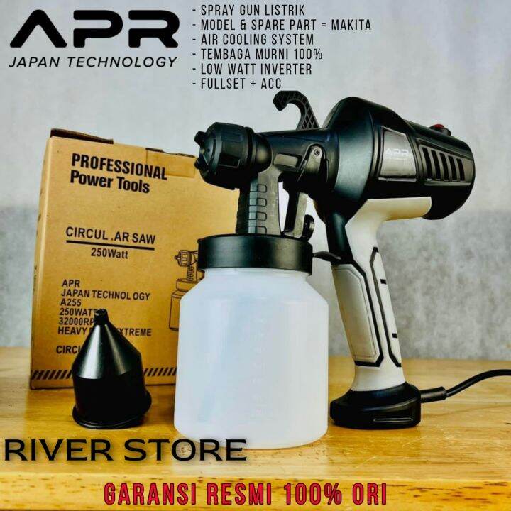 Mesin Spray Gun Listrik APR Japan Mesin Semprot Cat Minyak Dan Cat ...