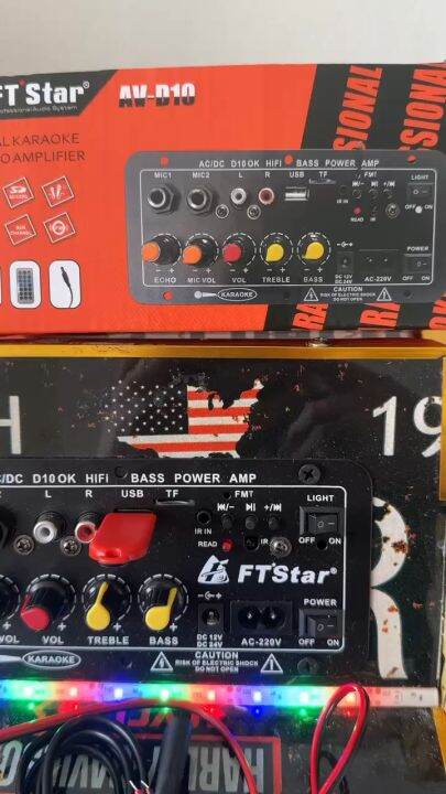 FT STAR 12V 24V 220V Digital Bluetooth Stereo Amplifier Board | Lazada PH