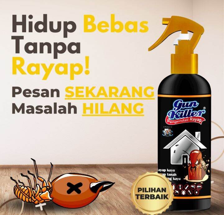 racun cair pembasmi rayap racun semprot pembasmi rayap | Lazada Indonesia