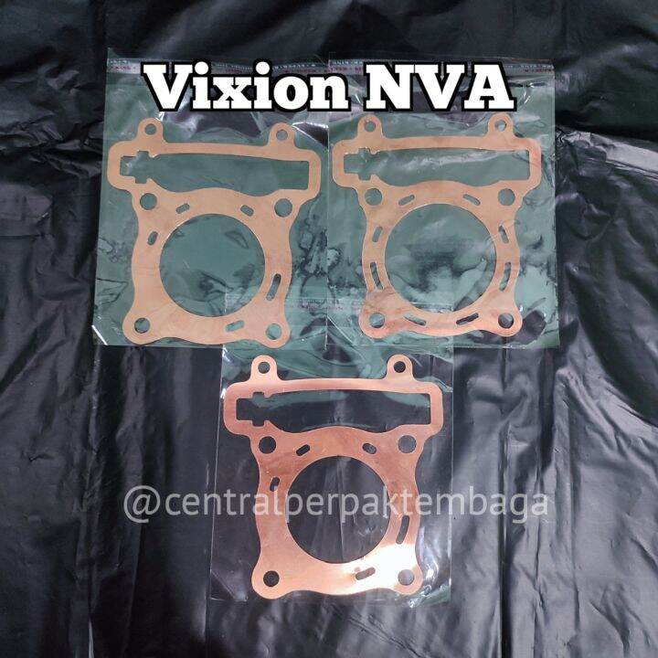 Packing Perpak Tembaga Blok Head Silinder Vixion NVA Diameter 58 60 61 ...