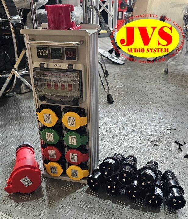 Zeus Power Distributor 8 inputs Waterproof with individual Breaker | Lazada PH