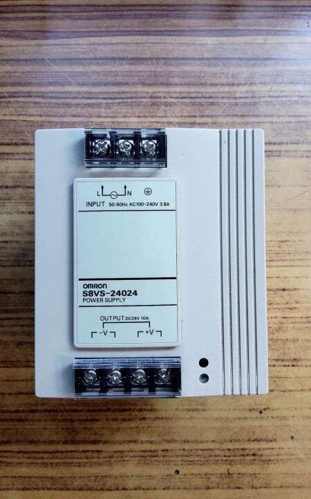 Power supply 24VDC 10A ยี่ห้อ Omron | Lazada.co.th