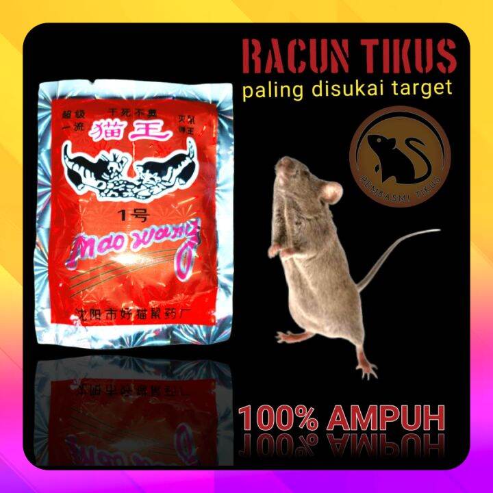 Racun Pembasmi Tikus 50 Sachet | Racun tikus | jebakan tikus | pembasmi ...
