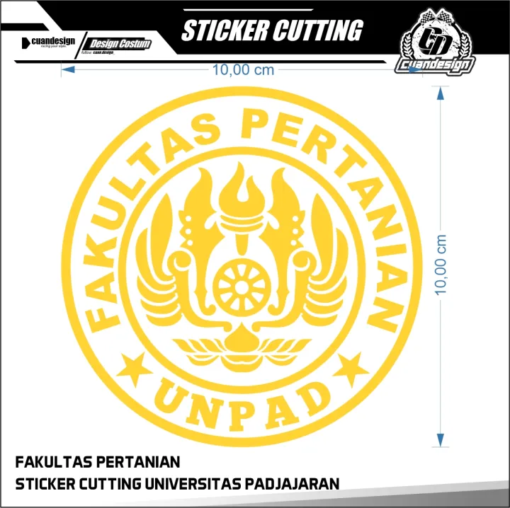 STICKER LOGO UI ; STICKER LOGO UNIVERSITAS INDONESIA ; STICKER MOBIL UI ...