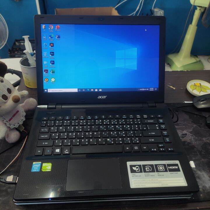 Acer aspire E5-471G i3gen4 Ram4 ฮาร์ดดิสก์ SSD ใช้งานได้ 100% | Lazada ...