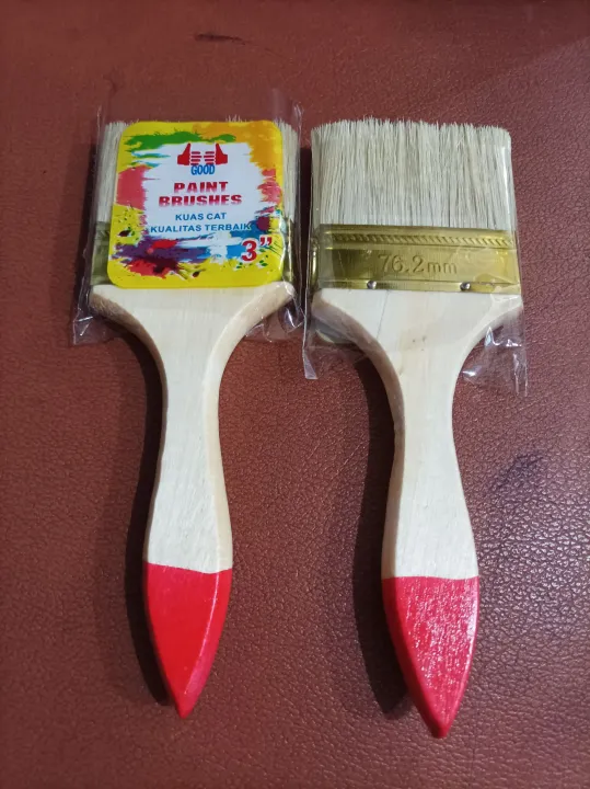 kuas cat tembok 3 inch murah | Lazada Indonesia