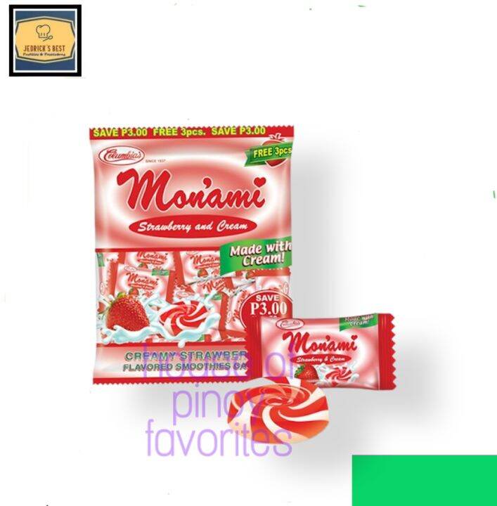 Monami Strawberry and Cream Candy | Lazada PH