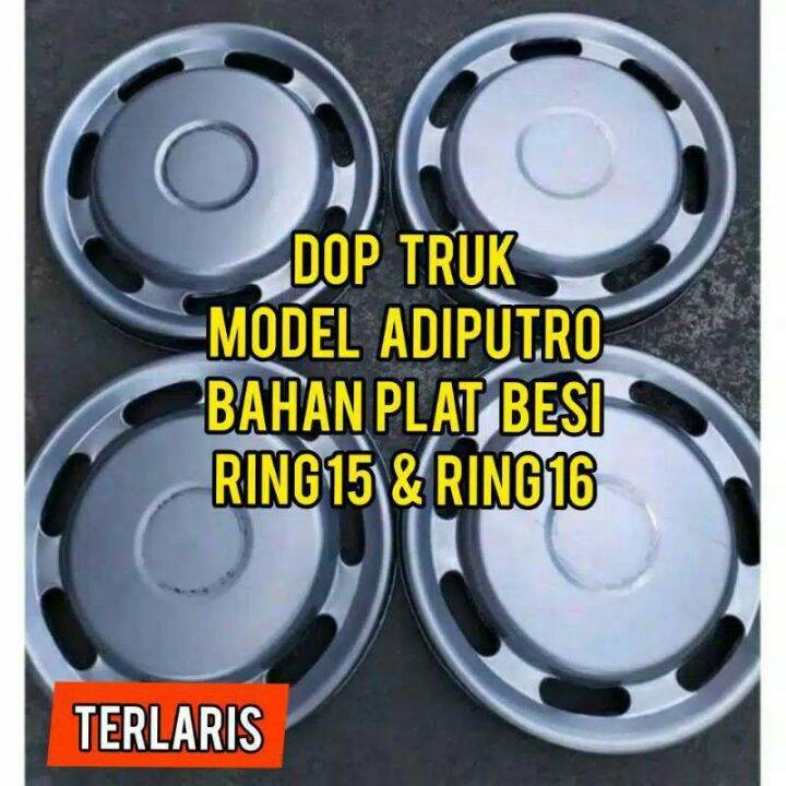 DOP TRUK MODEL ADIPUTRO DARI PLAT BESI TYPE 15 /16 | Lazada Indonesia