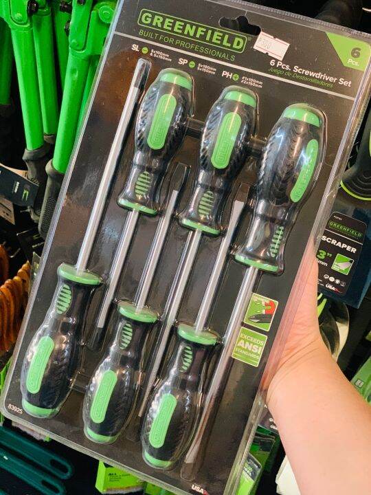 GREENFIELD 6PCS. Screwdriver Set | Lazada PH