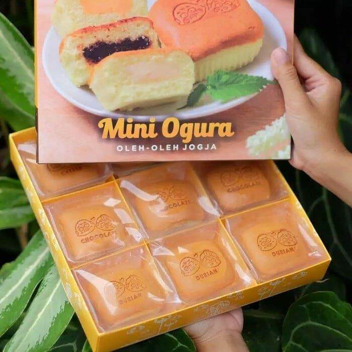 Mini Ogura Cake Oma Opa Khas Jogja Kue Bolu Jepang Isi 9 | Lazada Indonesia