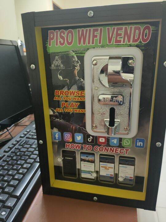 PISO WIFI VENDO MACHINE FULL SET:𝐏𝐋𝐔𝐆 𝐀𝐍𝐃 𝐏𝐋𝐀𝐘:𝗔𝗡𝗧𝗜𝗛𝗔𝗖𝗞:𝗔𝗖𝗖𝗘𝗣𝗧 𝗢𝗟𝗗 ...