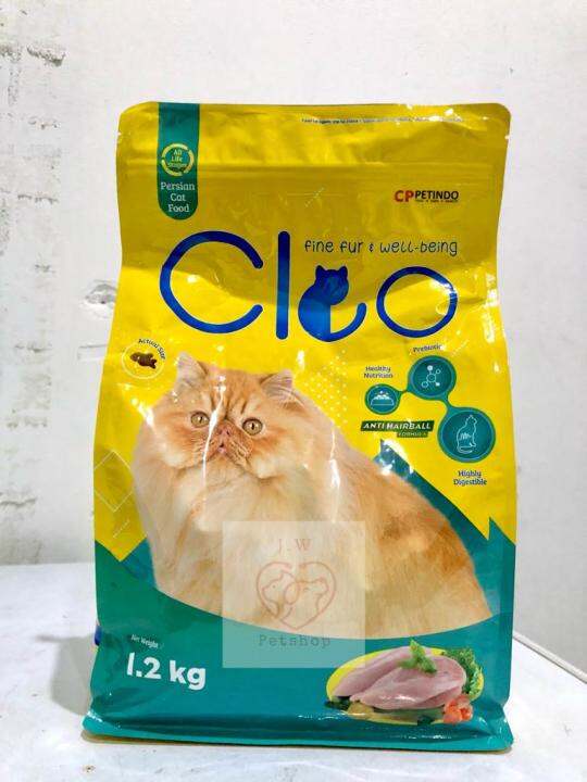 CLEO ADULT Dry Food 1,2 Kg Persian - Makanan Kucing (Anti Hairball ...